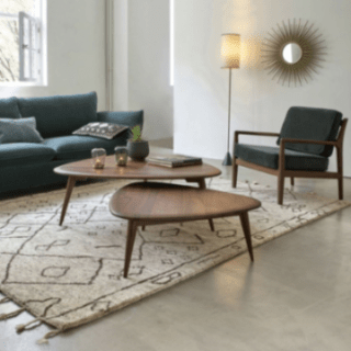 Alpha Nesting Set of Two Center Table - Couchlane