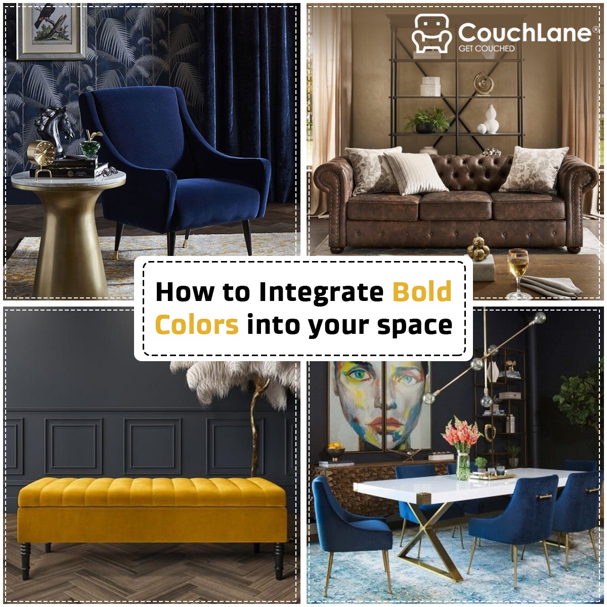 Make Way for Bold Colors in to your House - Couchlane