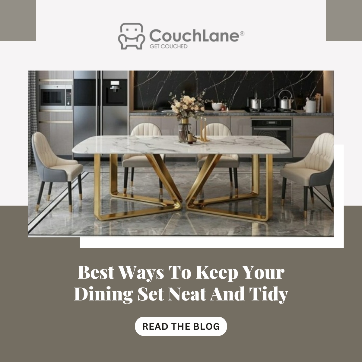 Best Ways to keep your dining set neat and tidy - Couchlane